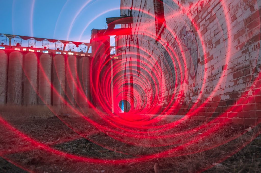 Crimson Vortex - Swift Visuals - Buffalo, NY